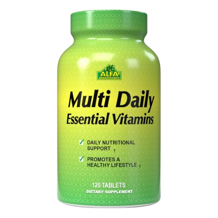 Suplemento Multivitamínico Alfa Vitamins Multi Daily 120 Tabletas 85-A | XIAOMI